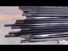 China Quarry Mining Tools Integral Drill Rods Tungsten Carbide Tipped Shank Chisel Type for sale