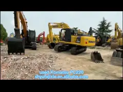 Komatsu 220 Excavator – Durable & Low Emissions | Mid-Size Hydraulic Excavators