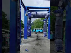 Client have installed Kolon drive through 3brushes bus washer by themselves according to our manual!