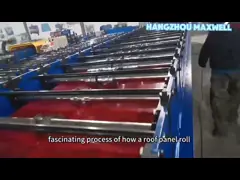 China Hydraulic Cutting Metal Sheet Roll Forming Machine PLC Control Trapezoidal Roll Forming Machine for sale
