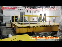 China Environmental Cast Steel Wheel Mold Factory Cable Reel Transport Trolley for sale