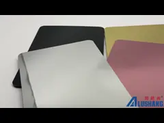 중국 안경 알루미늄 복합 거울 1.22 X 2.44m 나노 코팅 클래딩 외벽 판매용