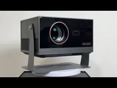 China H1 Dark Gray Google TV Projector FULL HD 4K Dust Free Projector With Dolby Sound for sale