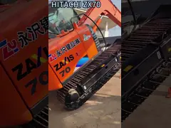 Hitachi zx70 used machine