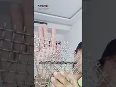 ステンレス鋼ブロンズ建築メッシュ丸平線交差