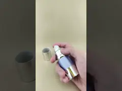 New Design Blue Airless Pump Bottle for Perfume and Cream