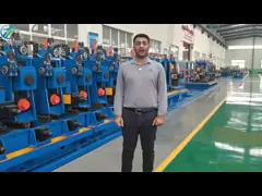 Round Square Tube Ms Pipe Making Machine Automated