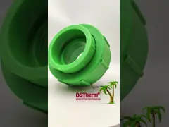 Ppr Green Plastic Union For Piping System Customizable Chemical Resistance