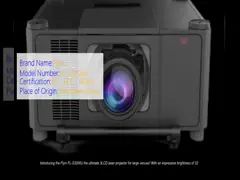 Cina Nuovo proiettore laser 3LCD per grandi sedi Proiettore laser 32K 32000lms in vendita