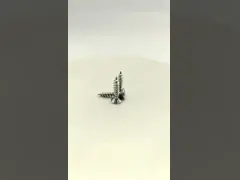 Viti autofilettanti a testa piatta Phillips in acciaio inossidabile M3-M8