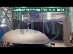 Surface treatment of industrial-grade elliptical heads