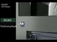 China Asynchronous Small Pixel Led Display Wall Movie Full HD 640*480mm 172*86dots for sale