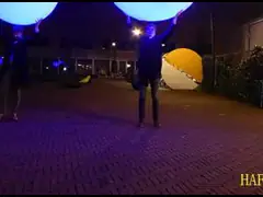 China 1m 80cm 50cm RGB LED Glow Balls Perfect for Large Crowd Events Concerts Music Festivals for sale