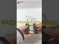 China Cable Installation Kits S Type Cable Tension Clamp With Open Hook For 2*5mm Cable for sale