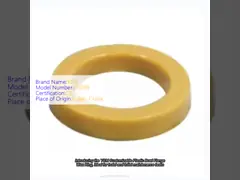 China Customizable Plastic Bowl Flange Wax Ring For Hotel And Toilet Maintenance Tasks for sale