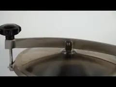 China SS316L Square Manhole Cover / Tank Manway For Septic Tank for sale