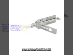 Εργαλεία κλειδαριού Lishi MIT17-10cuts SS103 2 σε 1 για το ανοιχτήρα κλειδαριού Mitsubishi