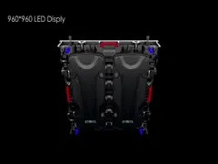 960*960mm Rental LED Screen Cabinet Structure Rear 10S