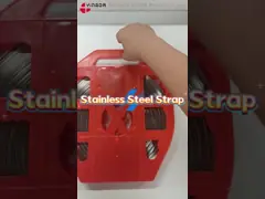 SS201 304 Stainless Steel Band Strips For Outdoor Telecom Pole 300M Per Roll