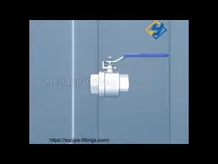 stainless steel 304/316 Stainless Steel Valve 2 Piece Ball Valve