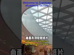 China U-förmige feuerfeste Aluminiumdeckenfliesen Gebäude Dekoration Aluminiumdeckenplatten zu verkaufen