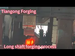 China ISO Forged Shaft Heavy Duty 18CrNiMo7-6 Free Forging Open Die Forged Rotor Shaft for sale