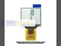 China Square 0.96 Inch OLED Display 96x96 Resolution 12PIN SSD1317 Driver Serial Port Screen for sale