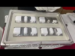 Caso de Airpod de sublimación 3D personalizado para Apple Airpod 1 2 Protector de auriculares inalámbricos