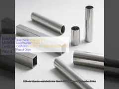Schedule 60 SS Welded Pipe Seamless Welded 304 Stainless Steel Tubing