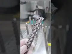 16mm 4 Flutes Solid Carbide End Mill for Aluminium Anti Vibration High Speed CNC