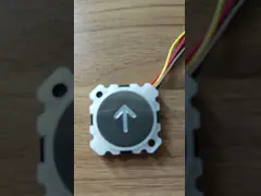 Botón de la alarma del elevador del botón de la llamada del elevador del pasajero del acero inoxidable para LG