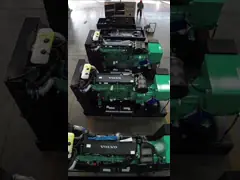 China 202kw 250kva Volvo Diesel Generator 260kw 325kva 24VDC Open Diesel Generator Set for sale