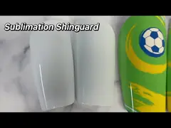 3D Sublimation Coated Soccer Shinguard Custom Sublimation Leg Guard For Kids And For Adult