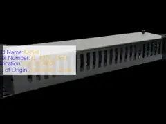 China Efficient Metal Cable Management Rack with Innovative Latch Design for sale