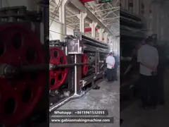 2025 Latest Model High-Speed Gabion Mesh Twisting Machine With Servo motor
