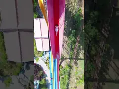 China Waterpark Design Build Fibreglass Water House Adult Theme Park Water Slides With Water Spray Games for sale