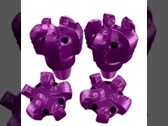 China PDC Drill Bit 6 Blades Diamond Rock Drill Bits Steel Body PDC Drill Bit For Sale for sale