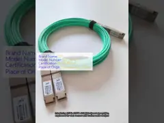 Cina Produttore di cablaggi che offre assemblaggi QSFP-40G ad alta velocità con design di cavi personalizzati per data center, caratterizzati da integrità del segnale a bassa perdita e schermatura EMI in vendita