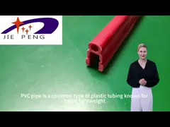 China Flexible Soft Tubing Sleeve Pipe Hose PVC Tube Grey Plastic High Voltage Insulation Sleeving Insulator Profiles Customized for sale