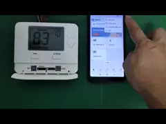 China Save Energy with Non Programmable WIFI Thermostat Mounts On Wall Or Junction Box Temperature Control Ranges 41°F 90°F 5°C 32°C for sale