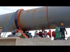 China Chemical Rotary Kiln Type Self Return Alkali Steam Calcination Furnace for sale