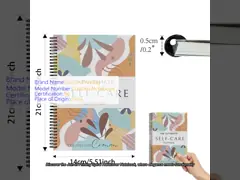 Travel Usage Scenario Custom Notebook with Artistic Style Performance