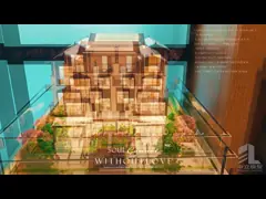 China Residential Miniature Architectural Models 1:150 Scale Model Villa for sale