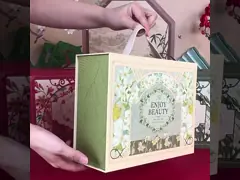 Luxury Spring Garden Gift Box Set Wedding Favors Mothers Day Gifts Elegant Floral Design