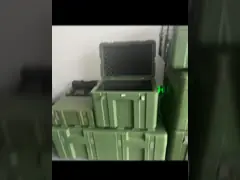 China 8KG Military Case Large Military Supply Box Green Combination Lock for sale