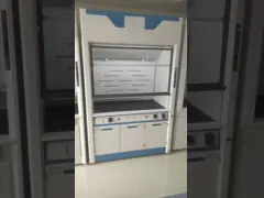 China China portable full steel phenolic worktop anti-erosion lab fume hood for smoke gases dust extraction price list for sale