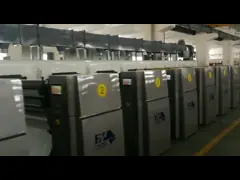 China CE ISO9001 FM Series Four-Color Flexographic Printing Machine 200m/Min Gearing 1/8cp for sale