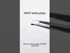 HPHT white plate