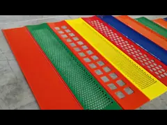 China Corrosion Resistant PU Flip-Flop Mesh with Self-Cleaning and Abrasion Resistant Properties for Wet Ore Separation for sale