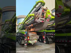 Used 2022 Zoomlion 59m Pump Truck With Benz Chasis For Hot Sale